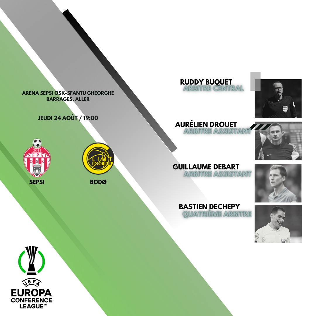 UEFA Europa Conference League - Syndicat des Arbitres du Football d'Élite