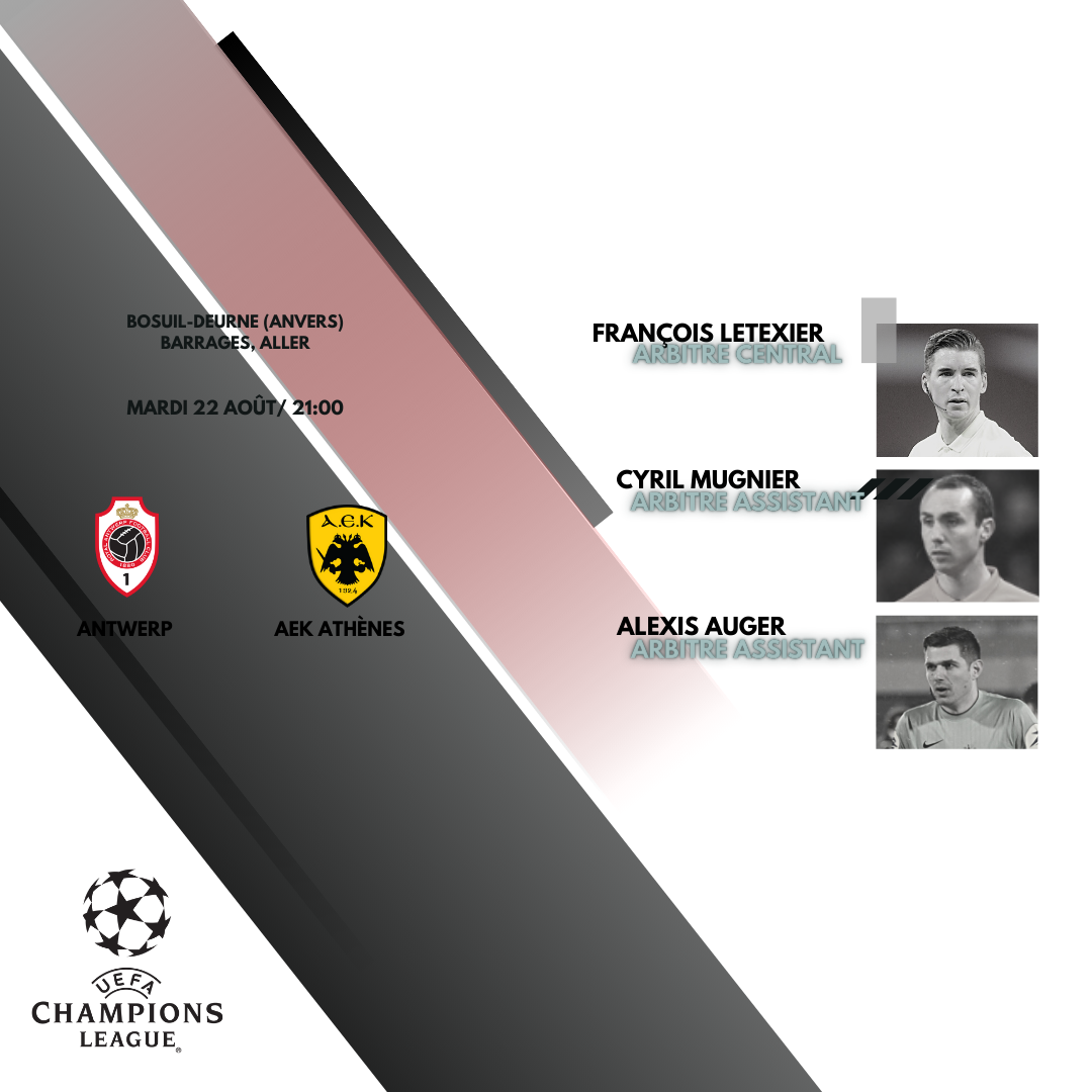 UEFA Champions League - Syndicat des Arbitres du Football d'Élite